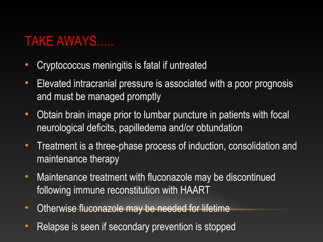 CNS CRYPTOCOCCOSIS | PPT | Brain and Nervous System Disorders ...