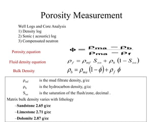 Porosity Permeability Relationship in carbonate rock ppt | PPTX