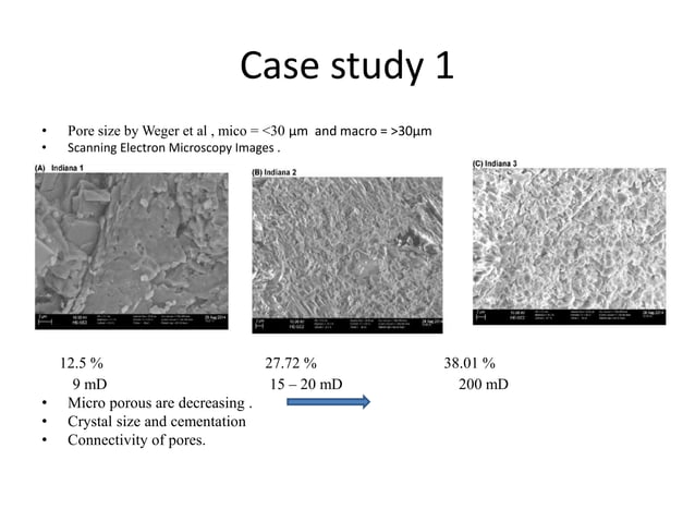 Porosity Permeability Relationship in carbonate rock ppt | PPTX