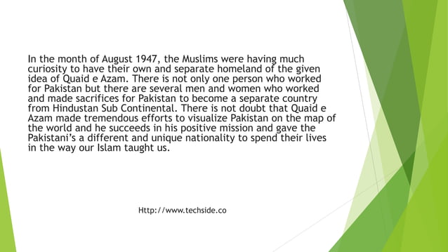 14 August The Day Of Pakistan Independence | PPTX