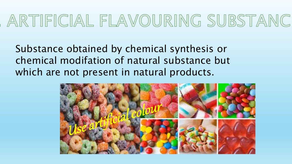 TYPES OF FLAVOURING