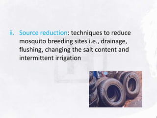 prevention of malaria | PPTX