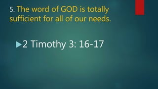 Holy Bible presentation | PPTX