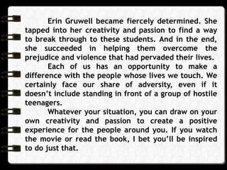 Freedom Writers | PPTX