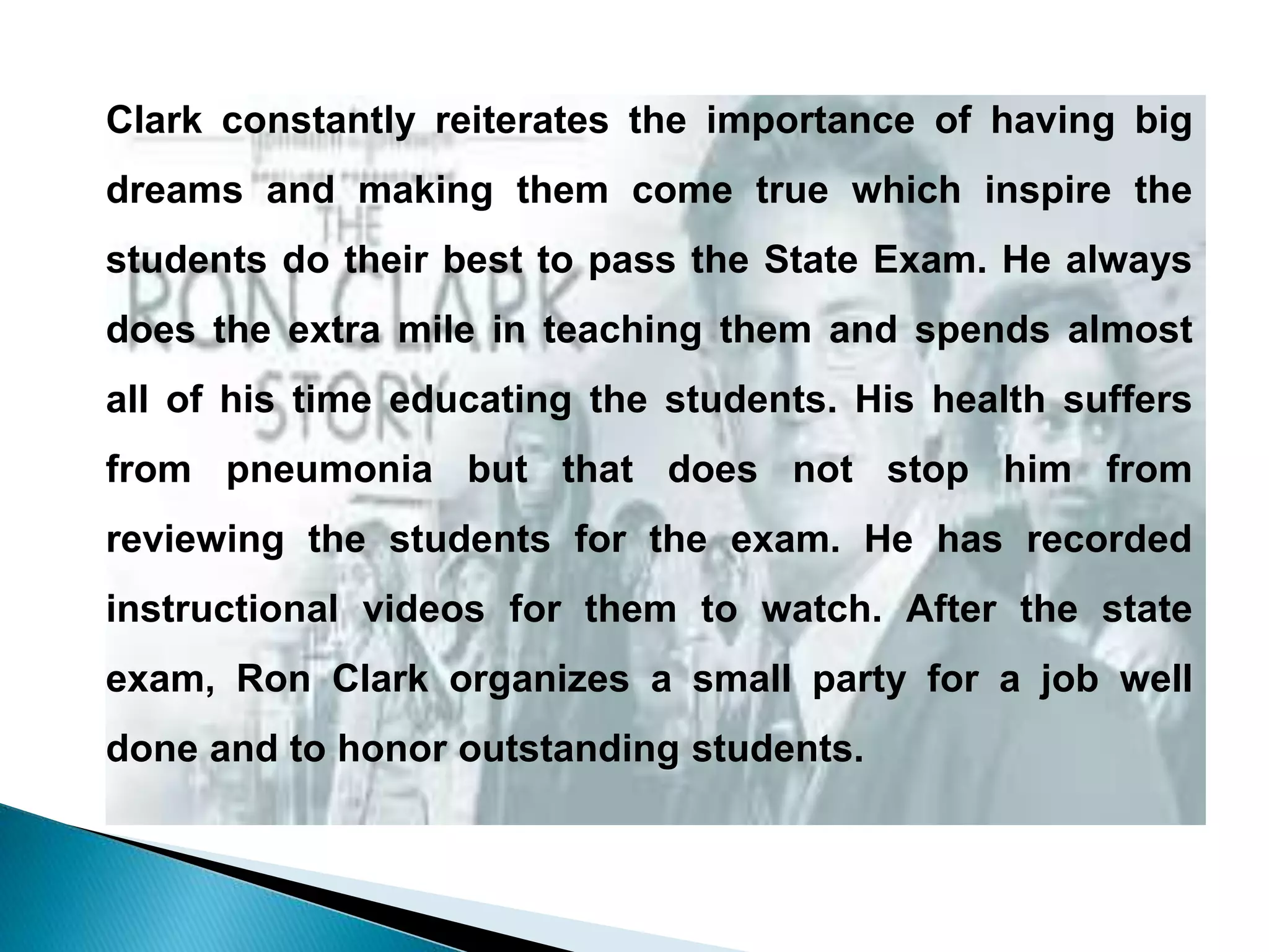 Ron Clark Story | PPTX