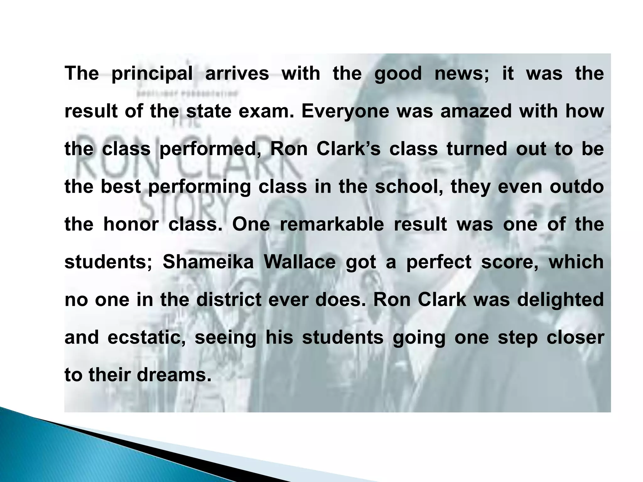 Ron Clark Story | PPTX