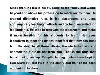 Ron Clark Story | PPTX