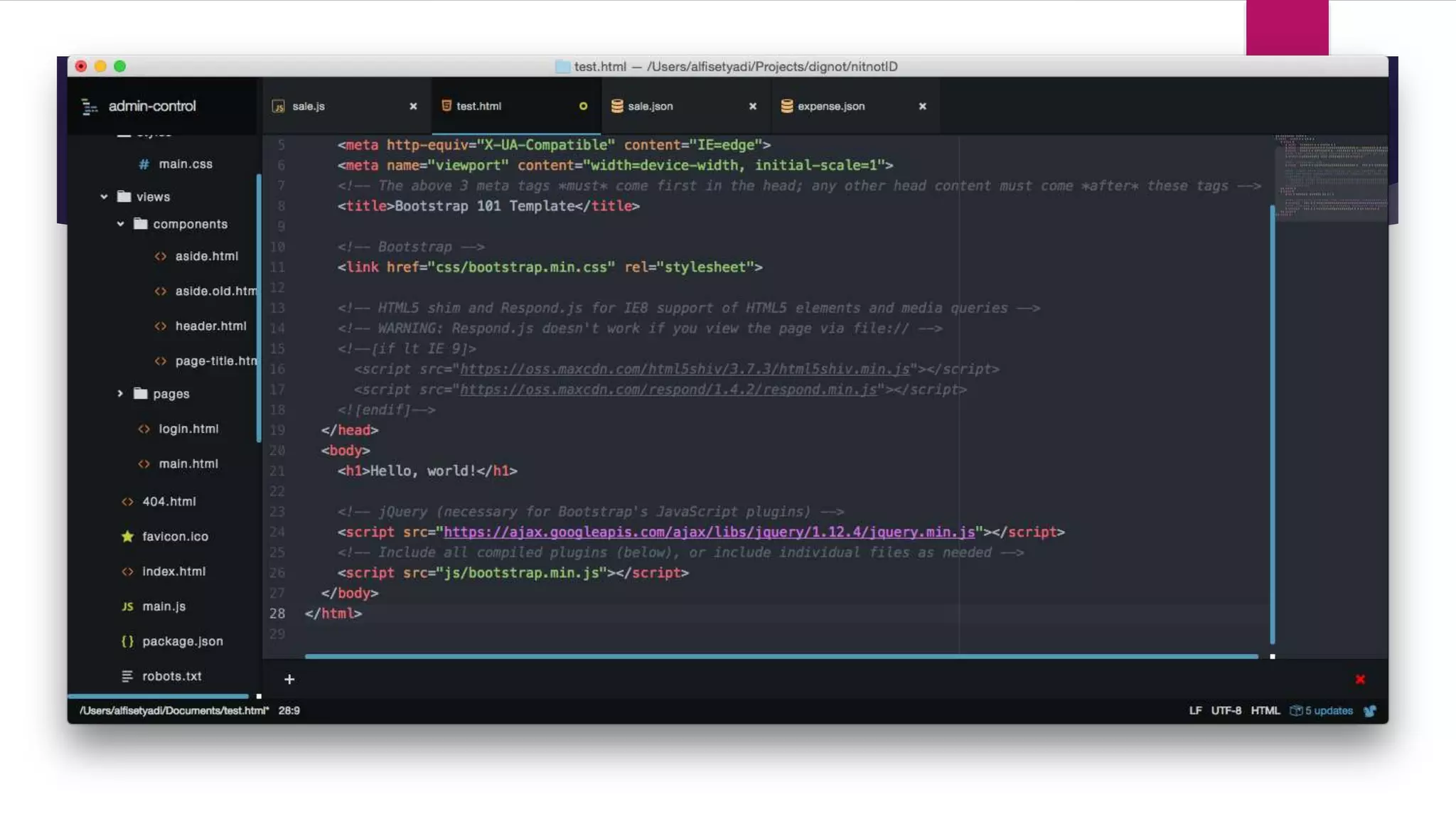 Dasar fronte-end vs back-end Developer | PPT