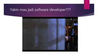 Dasar fronte-end vs back-end Developer | PPTX