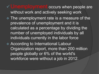 UN-EMPLOYMENT | PPTX