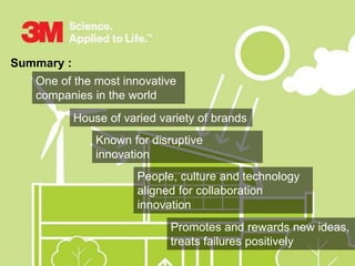 Corporate Innovation at 3M | PPTX