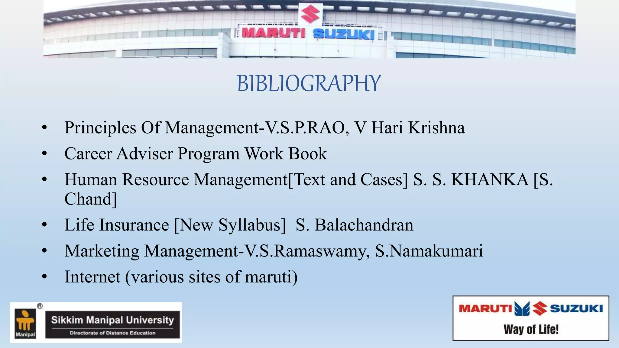 A Study on Employee Motivation and Retention in Maruti Suzuki India Limited | PPTX