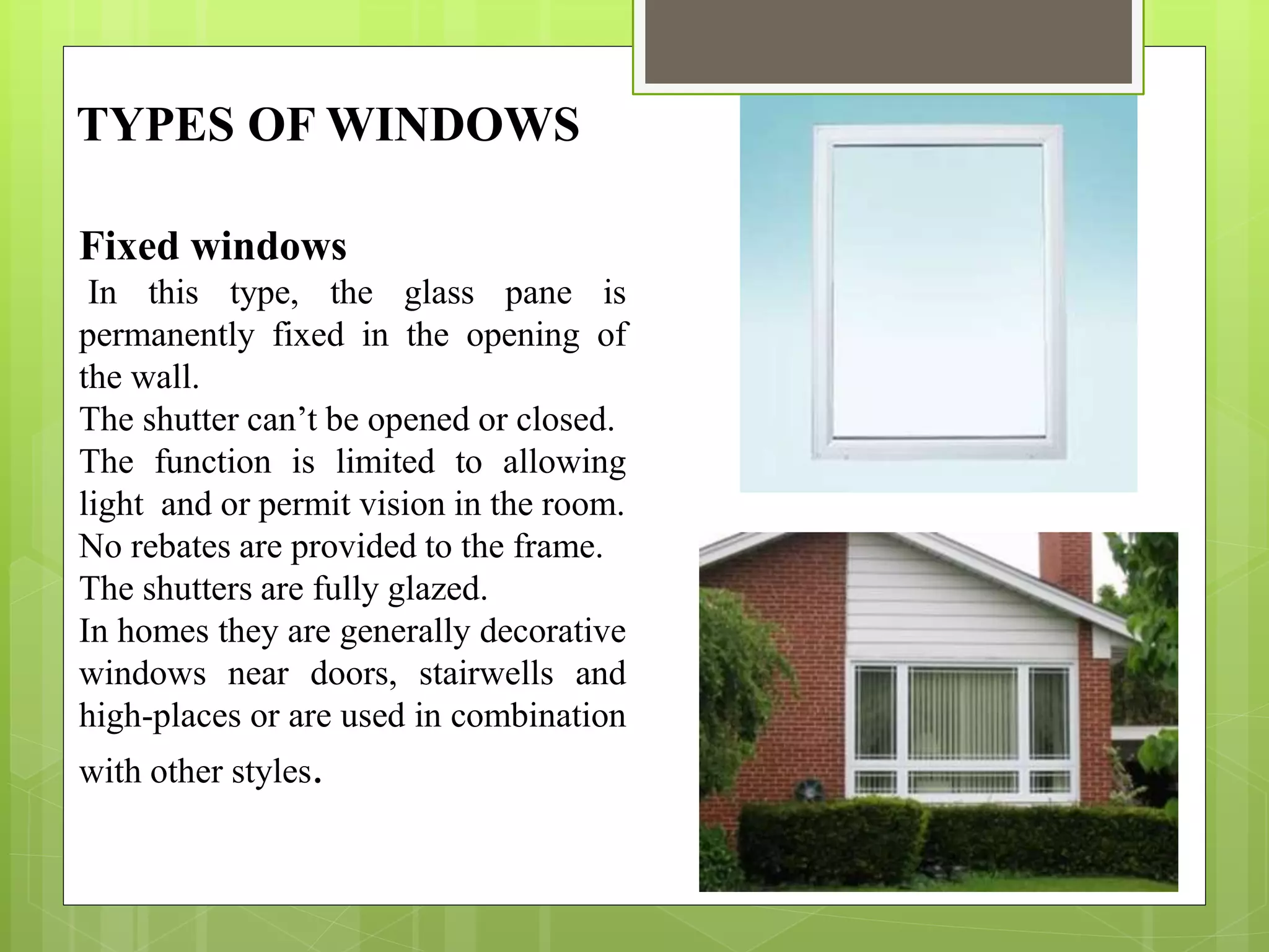 window detail | PPTX