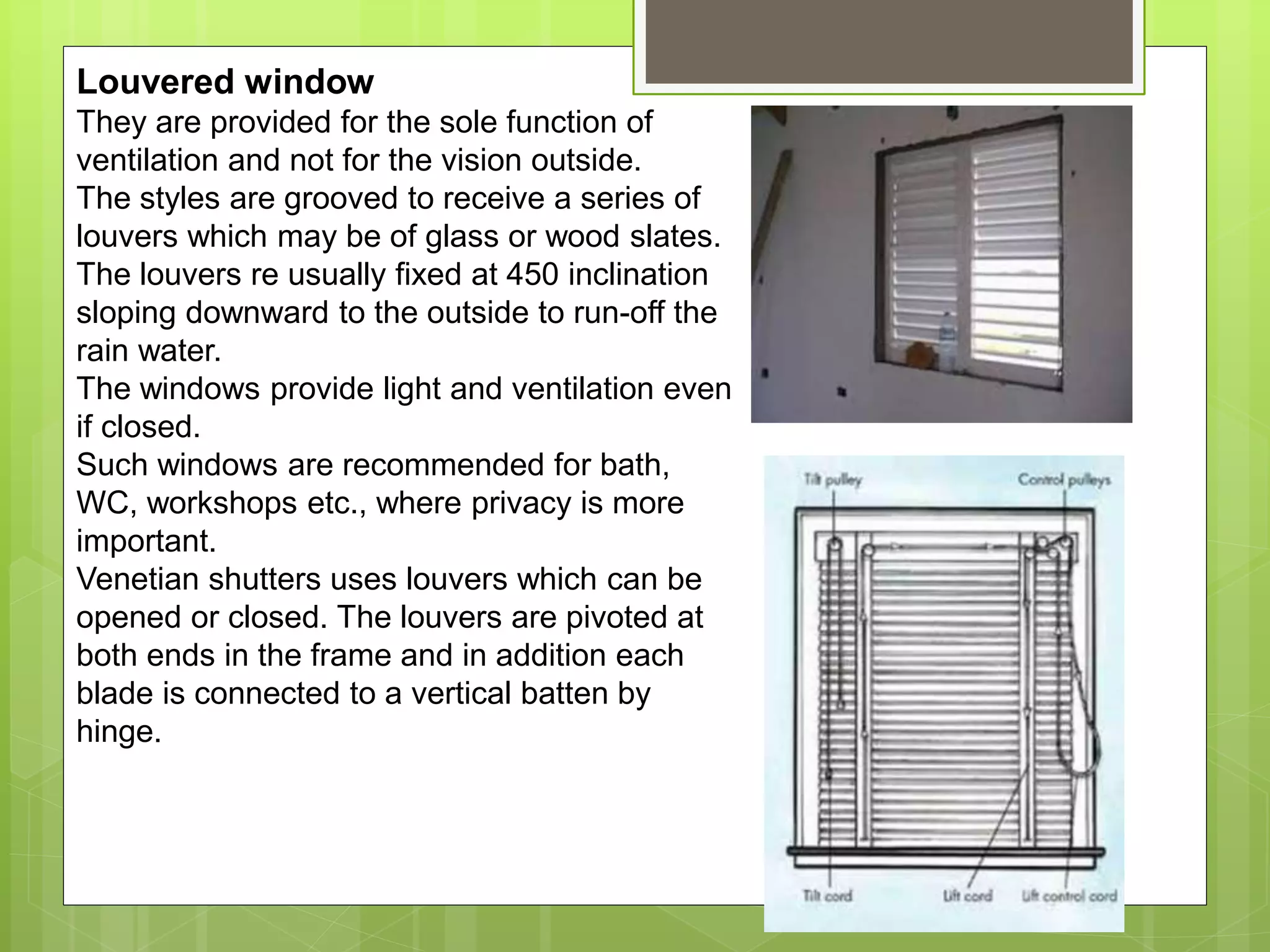 window detail | PPTX