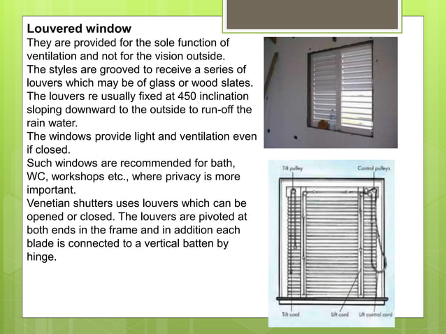 window detail | PPTX