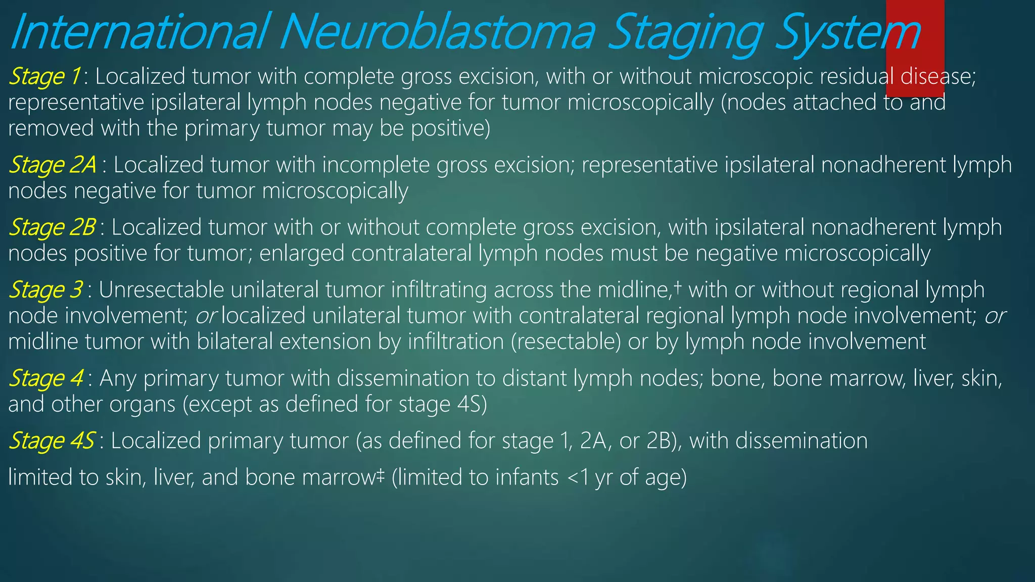 neuroblastoma | PPTX