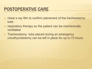 Cricothyrotomy Vs Tracheostomy