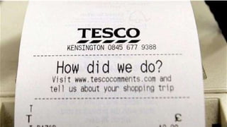 TESCO MINI CASE STUDY | PPT