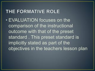 Assessment and Evaluation | PPTX | Educational Assessment | Education