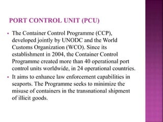 Port Control Unit, Bangladesh | PPTX