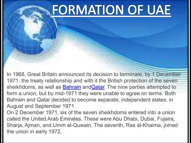 uae powerpoint presentation | PPTX