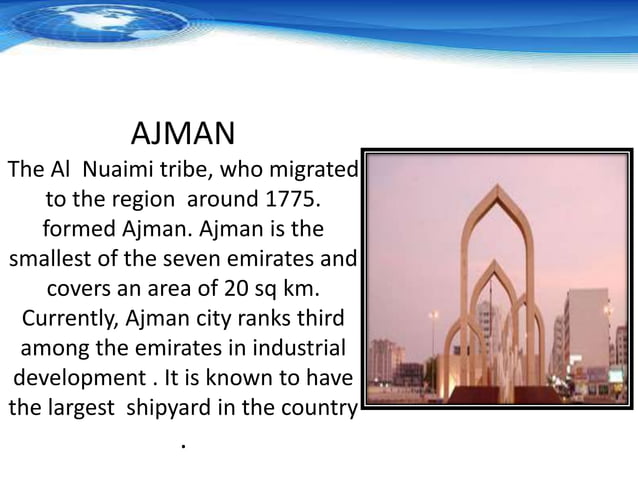 uae powerpoint presentation | PPTX