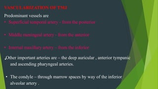 Presentation temporomandibular joint anatomy | PPTX