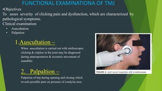 Presentation temporomandibular joint anatomy | PPTX