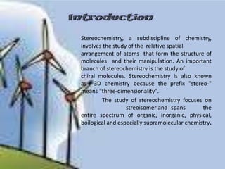 streochemistry | PPTX