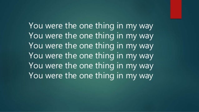 My Way Calvin Harris Lyrics Video