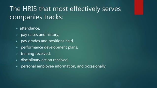 web based on hris in hrp | PPT