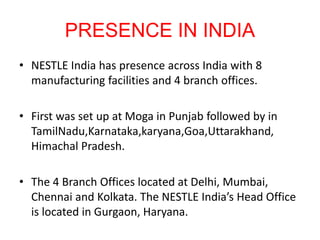 nestle india | PPTX