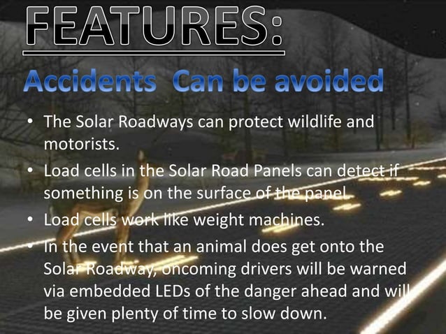Presentation on Solar Roadways | PPTX