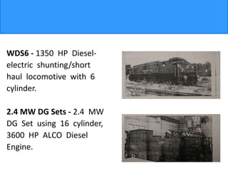 presentation on diesel locomotive works (dlw) | PPTX