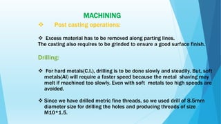 Manufacturing of Stuffing box | PPTX