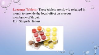 Pharmaceutics and Tablet | PPTX