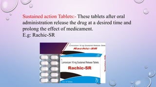 Pharmaceutics and Tablet | PPTX