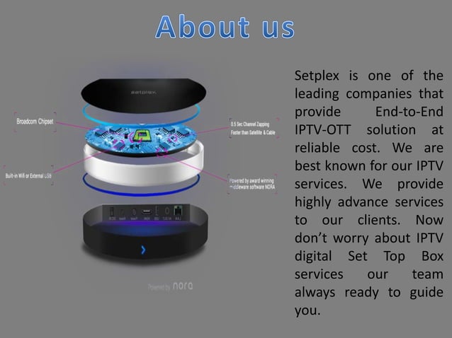 High Definition Iptv Set Top Box | PPTX | Consumer Electronics | Technology & Computing