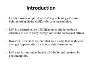 LI FI TECHNOLOGY | PPT