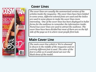 Magazine Cover Analysis | PPT
