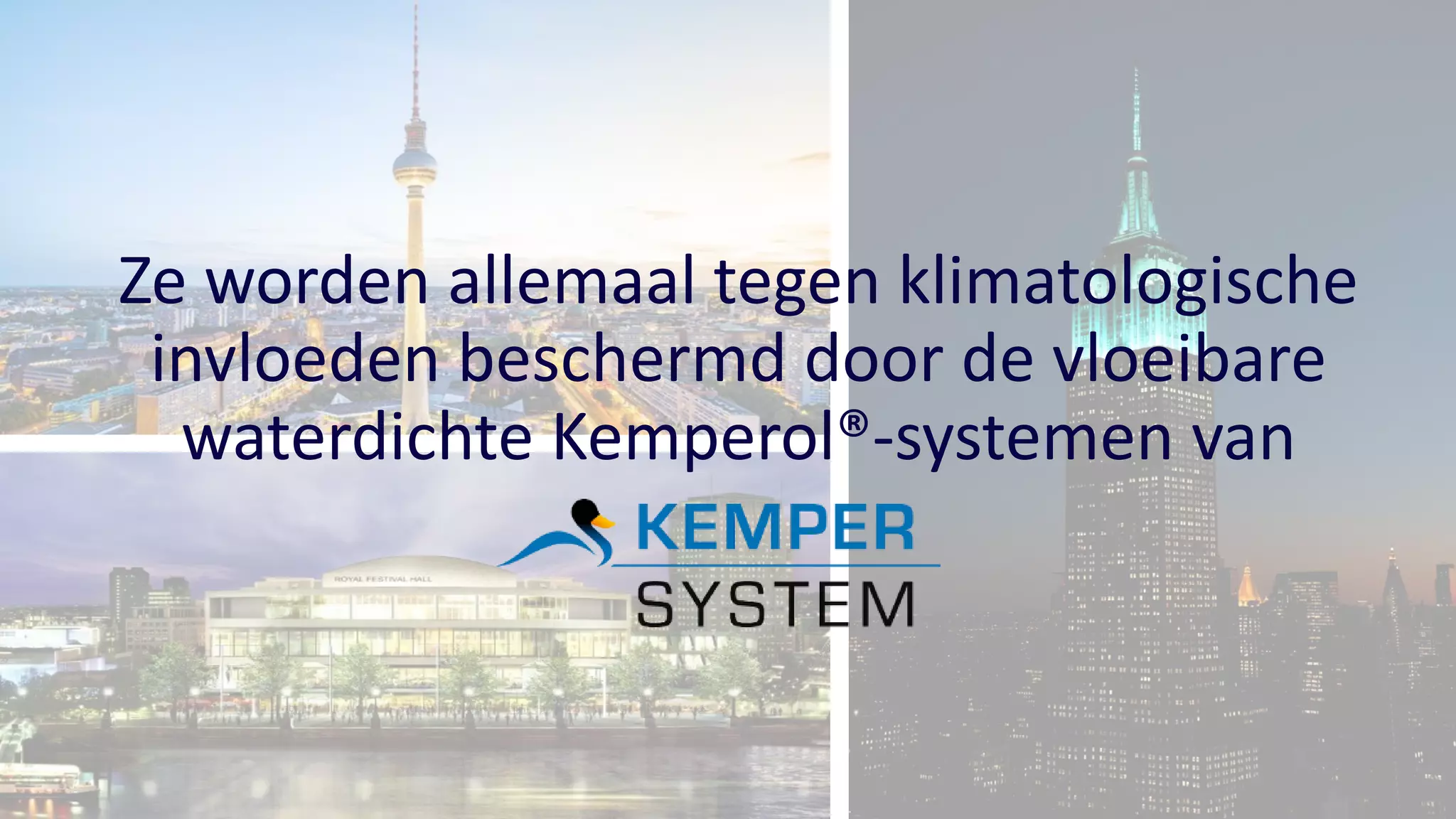 Maak kennis met de Kemperol® Waterproofing Systems! | PPT