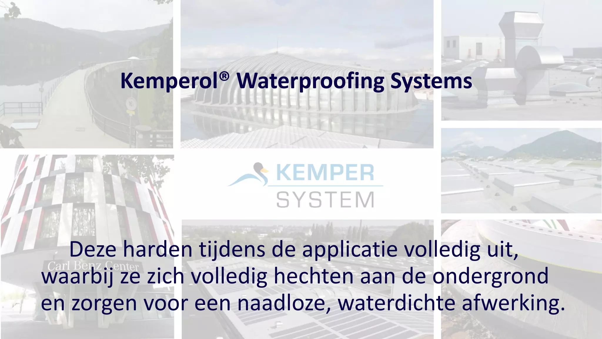 Maak kennis met de Kemperol® Waterproofing Systems! | PPT