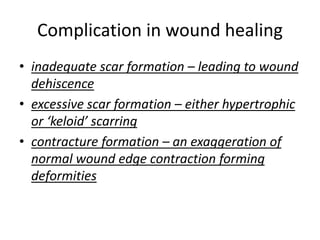 wound healing general concept | PPTX