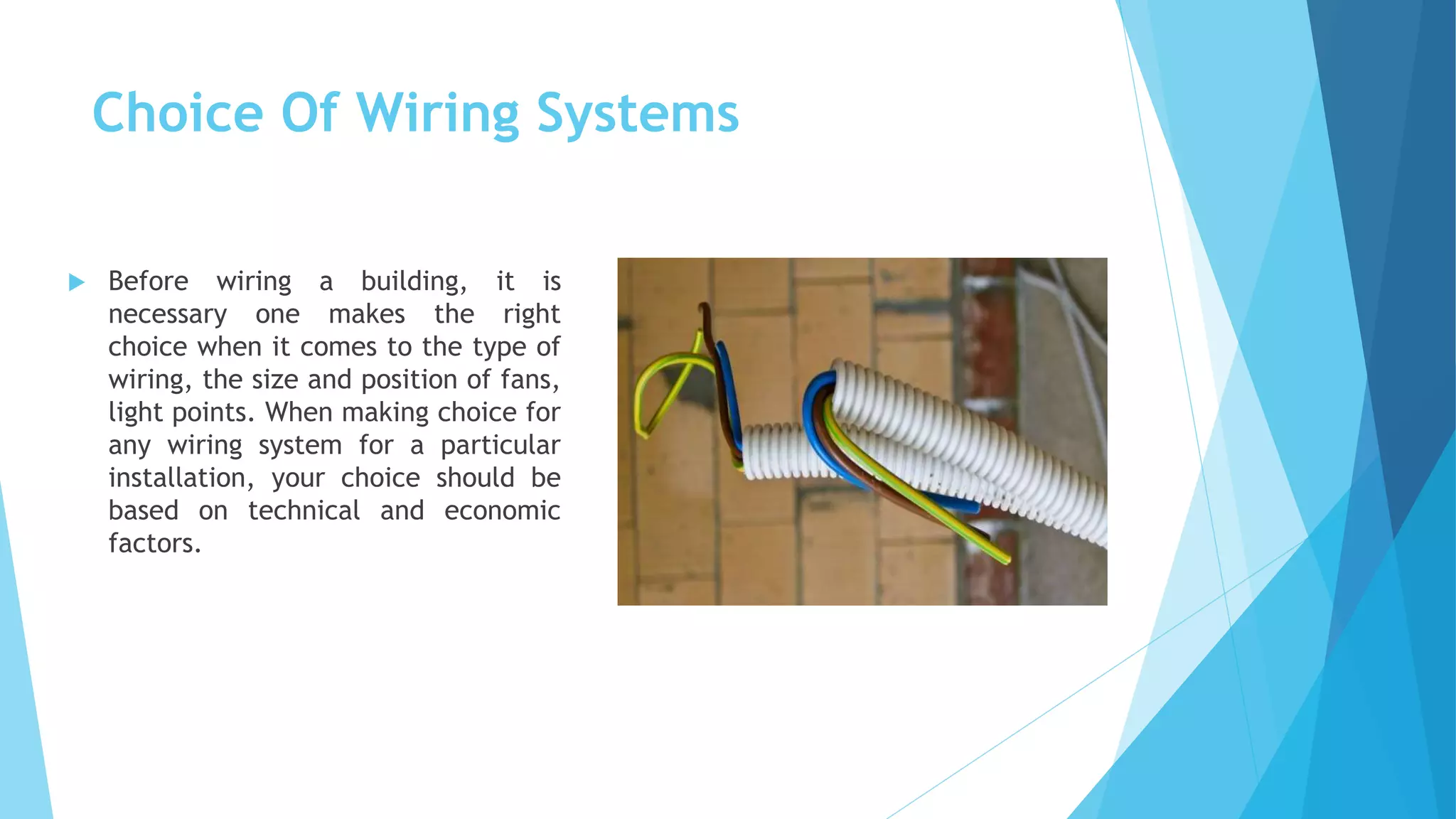 Electrical wiring | PPTX