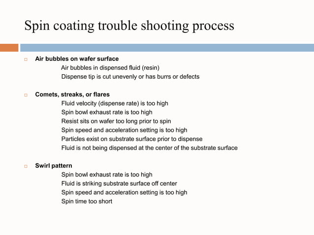 Presentation: Design & fabrication of a low cost Spin Coater | PPTX