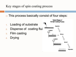 Presentation: Design & fabrication of a low cost Spin Coater | PPTX