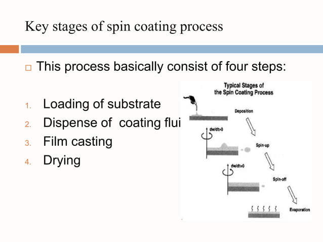 Presentation: Design & fabrication of a low cost Spin Coater | PPTX