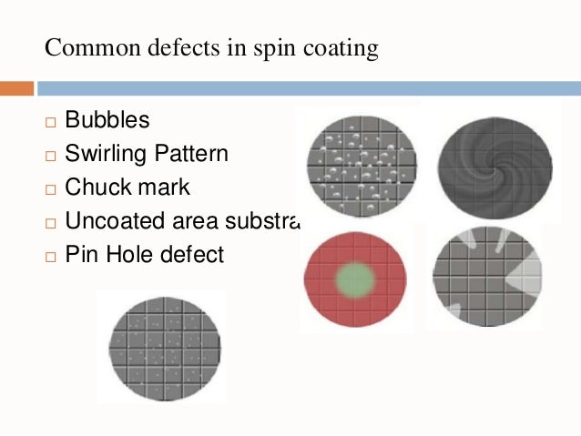 Presentation: Design & fabrication of a low cost Spin Coater