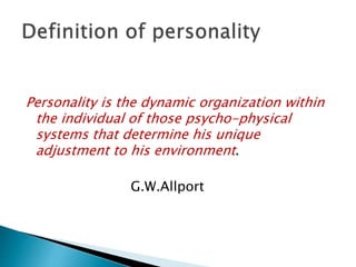 personality | PPT