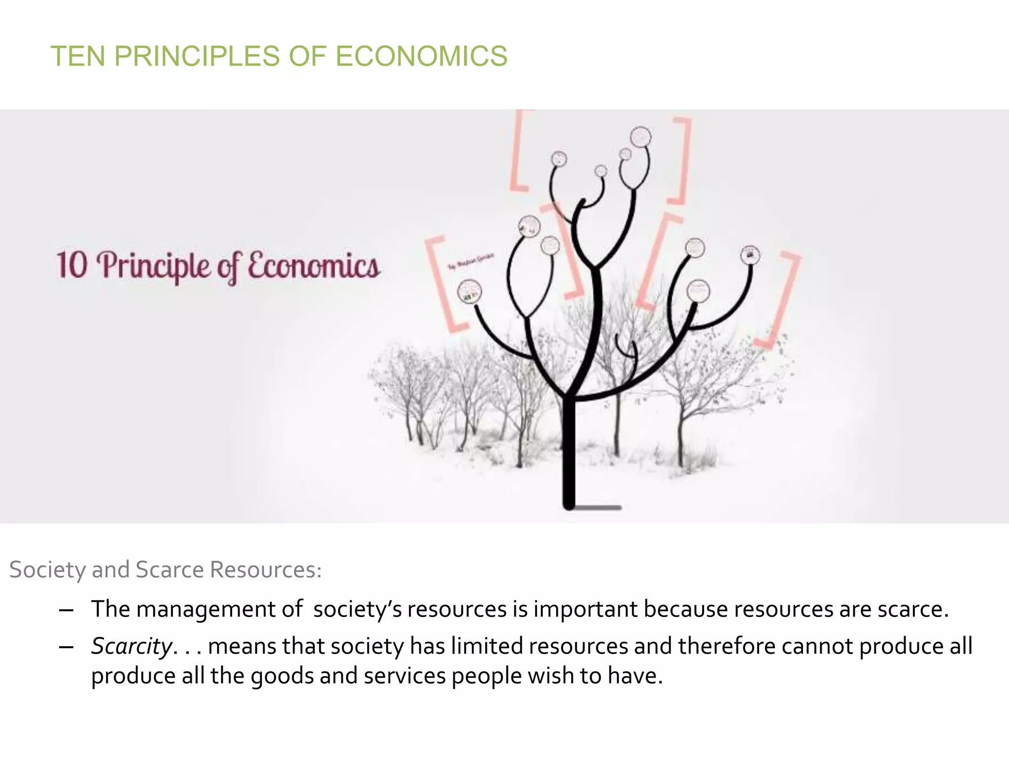 Ten principles of Economics | PPT